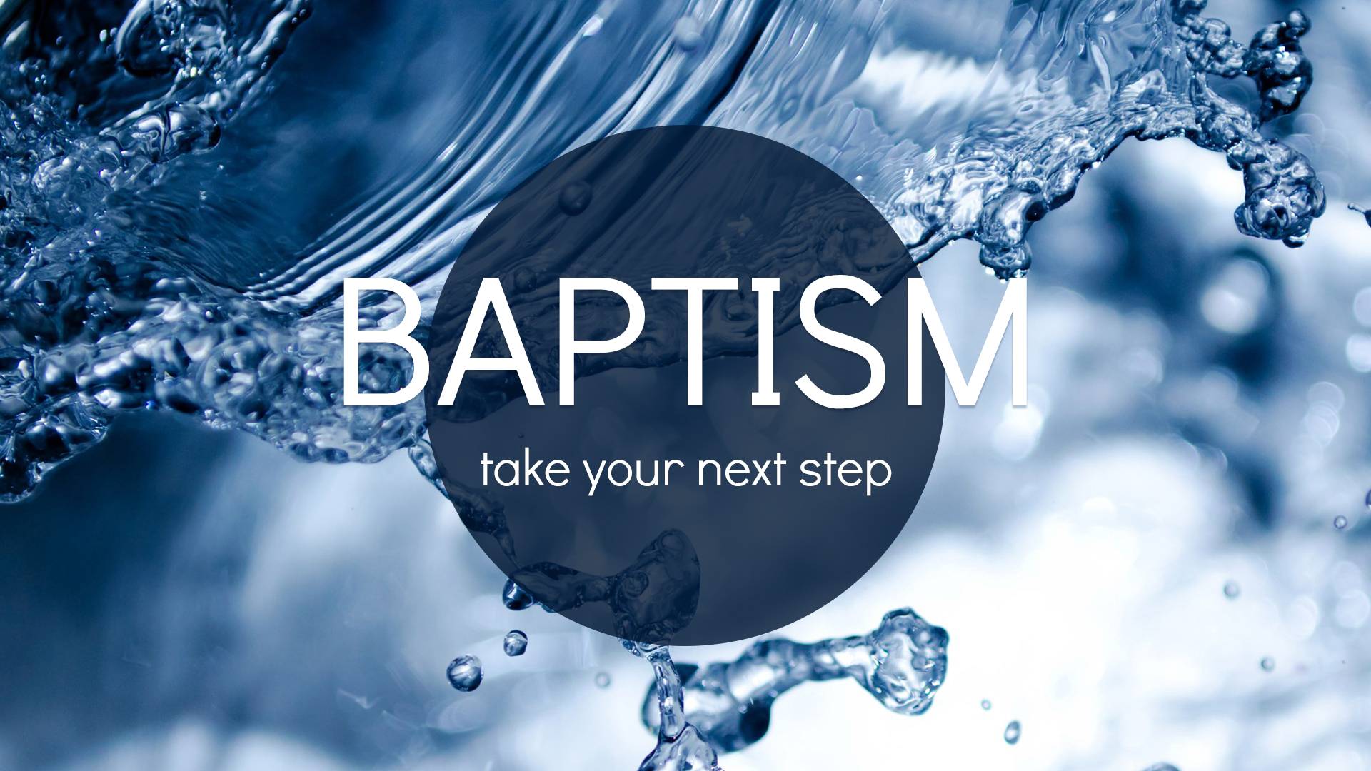 The Importance of Baptism – The Way of Christ Ministries